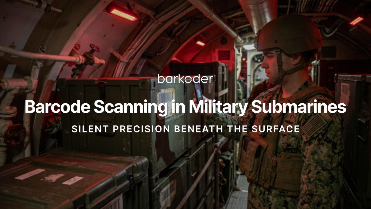 Barcode Scanning in Military Submarines | Secure Tracking
