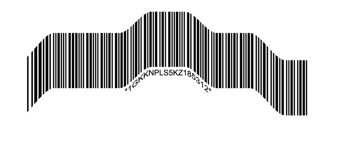 Vehicle identification Number (VIN) via barcoding Scanning Mode